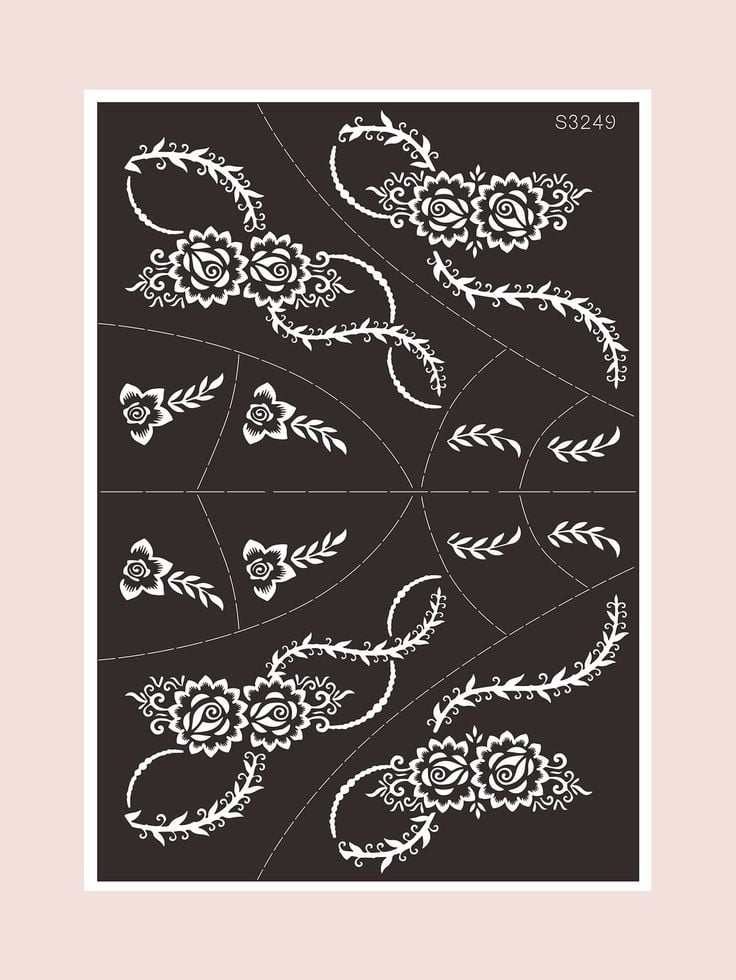 Premium Mehndi & Henna Stencils - Beautiful Designs for Every Occasion